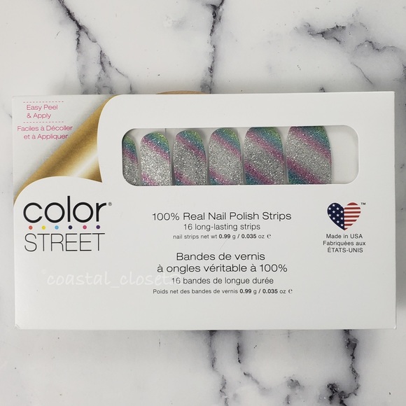 Color Street | Makeup | Retired Metastrong Color Street Nail Strips ...